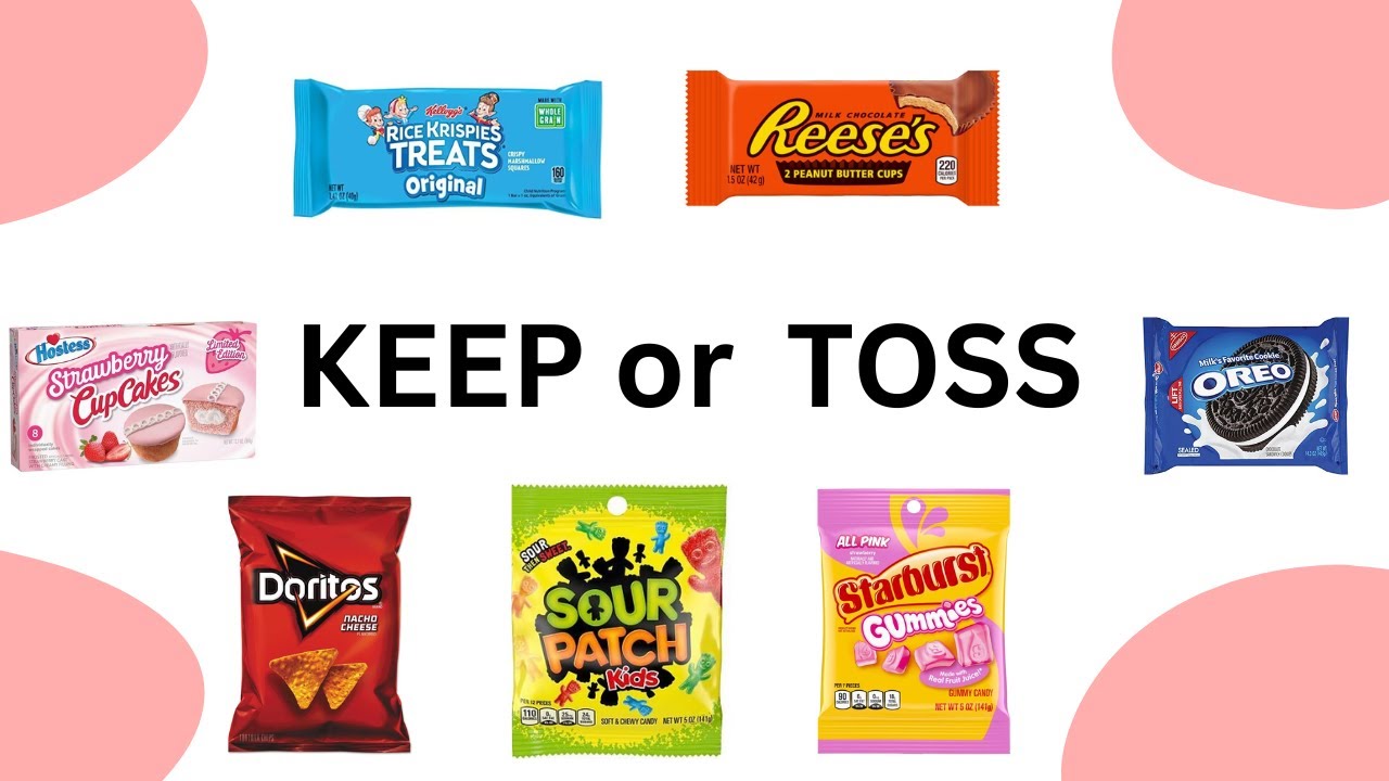 KEEP OR TOSS: SNACK EDITION 🍿 - YouTube