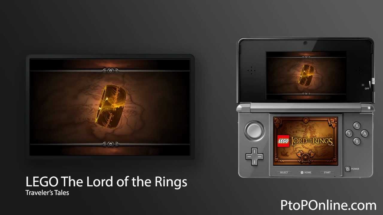 LEGO The Lord of the RIngs | 3ds Introduction Segment Direct Feed - YouTube