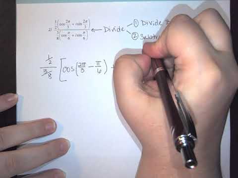 Multiply and Divide Complex Trig Notation - YouTube