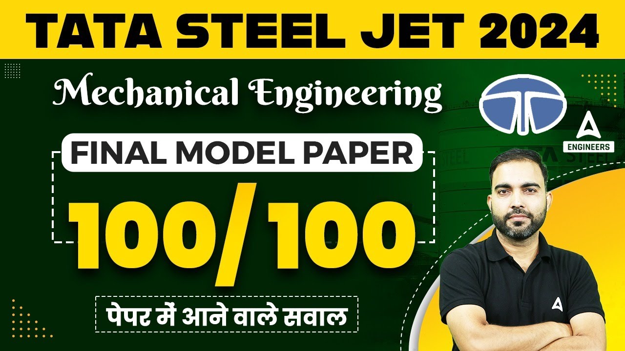 Tata Steel Jet Mechanical Question Paper | Tata Steel Jet Mechanical ...