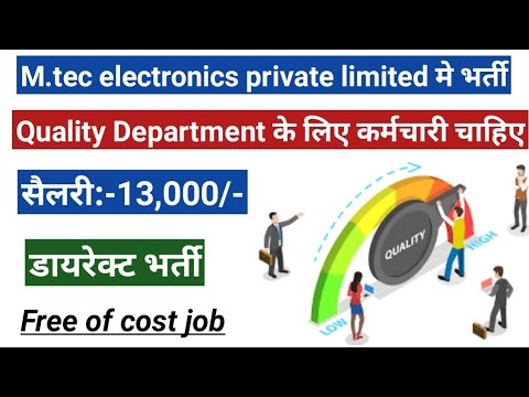 M.tech electronics private ltd company || नॉएडा मे नौकरी || Job in ...