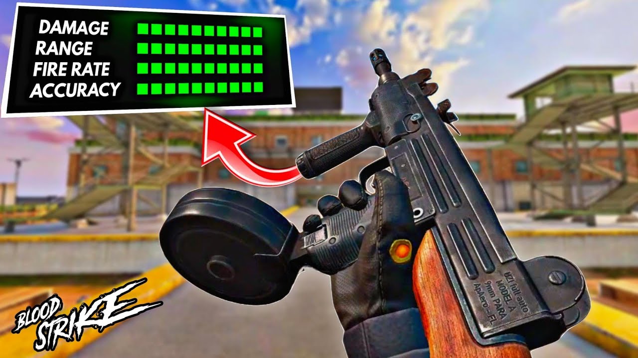The NEW Uzi is INSANE! Best Loadout & Gameplay | Blood Strike - YouTube