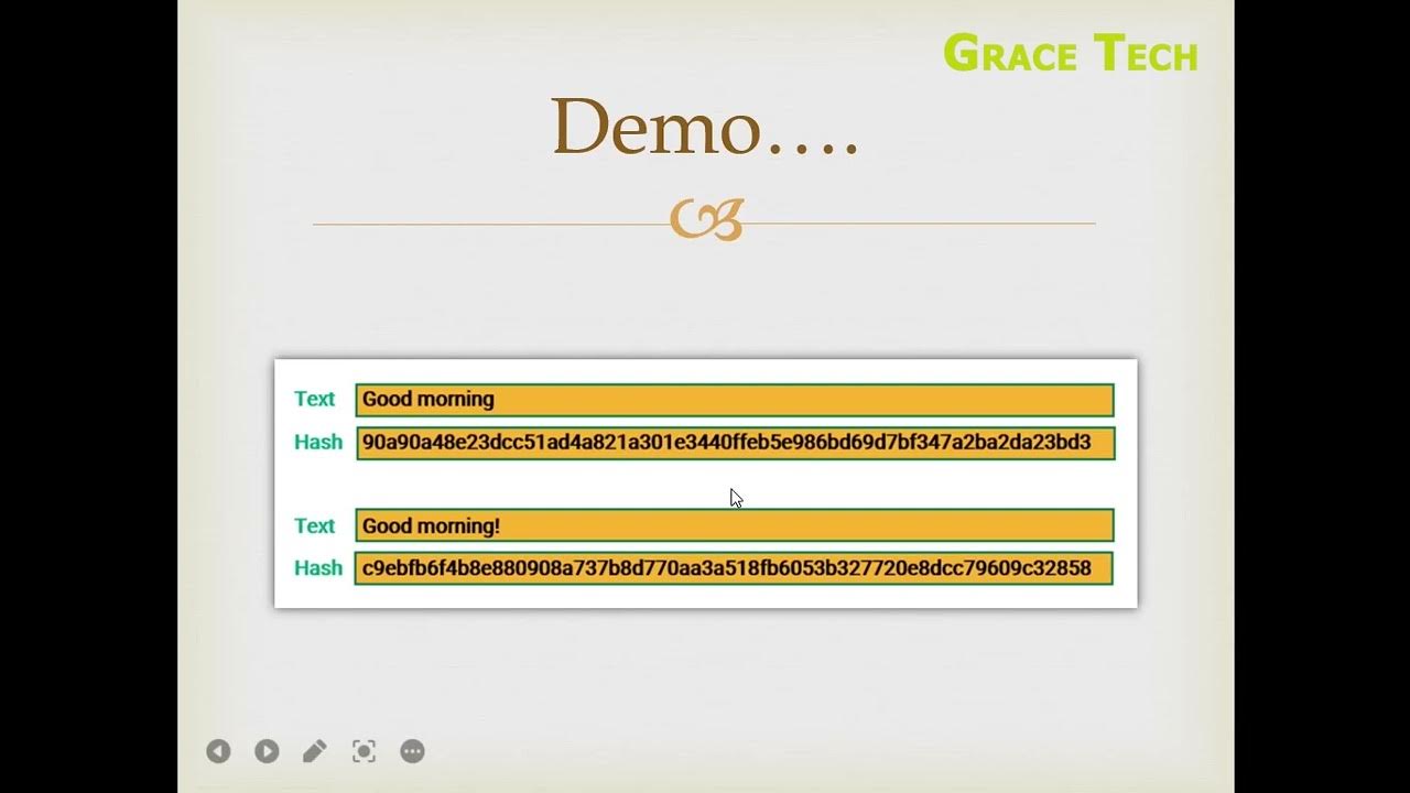 Understanding SHA256 Algorithm in Amharic||Epsiode 2||Blockchain Series|| Grace Tech - YouTube