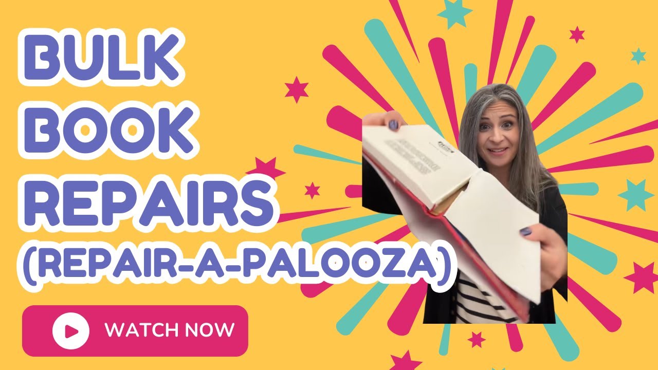 How Many Book Repairs Can We Do In 10 Minutes?! - YouTube