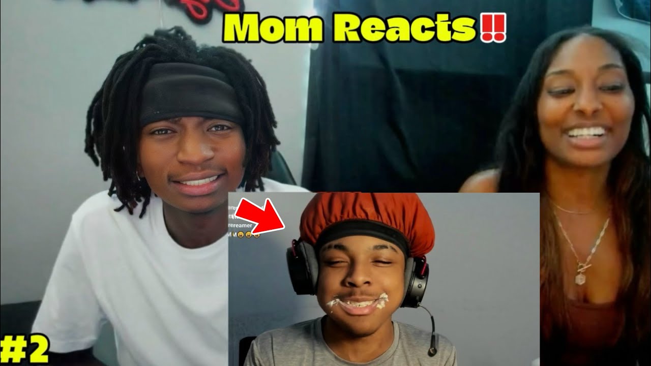 Mom reacts to Teige for the first time!! - YouTube