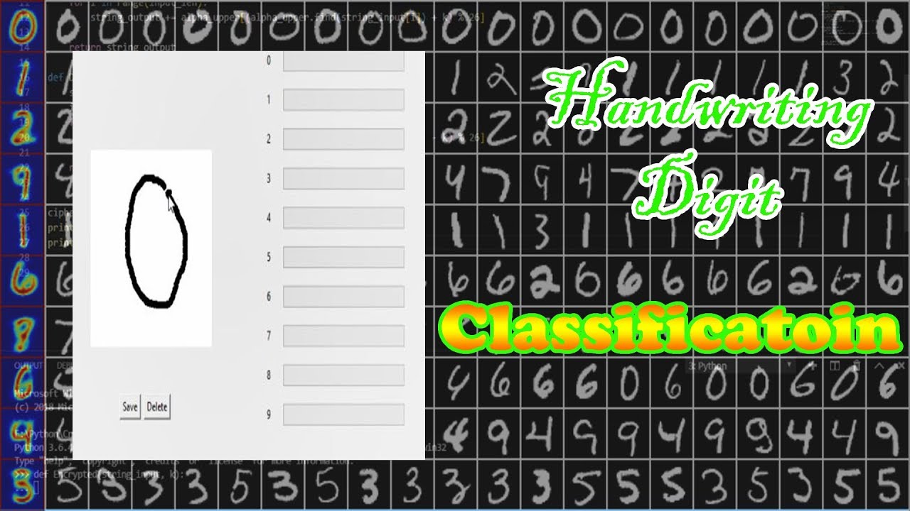 Handwriting Digits Classification - Phân loại chữ số viết tay - YouTube