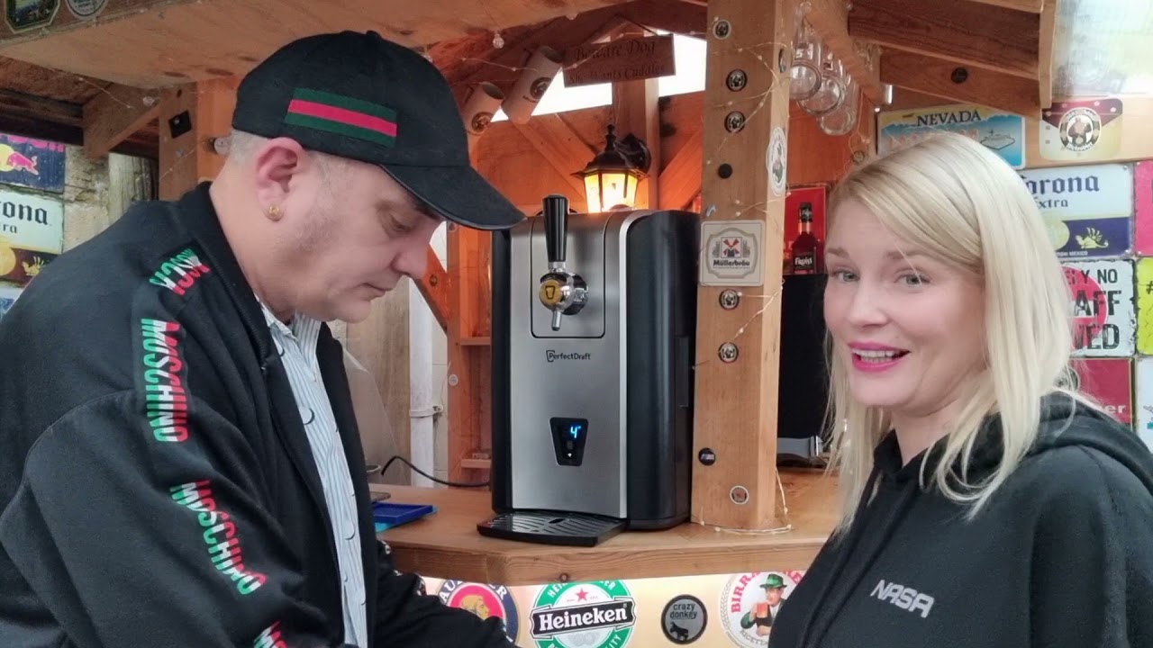 24 hours with Perfectdraft Pro and changing of a Keg - YouTube