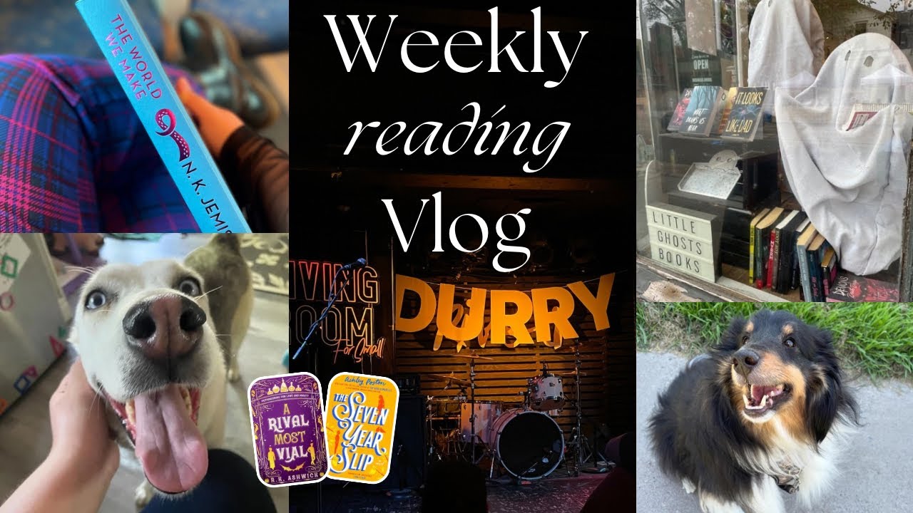 Durry concert + the weekend from hell || 2 week reading vlog - YouTube