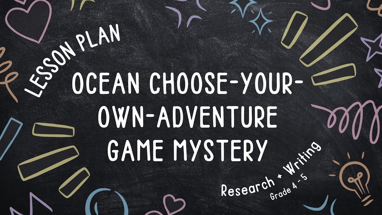Ocean Choose Your Own Adventure Game Lesson - YouTube