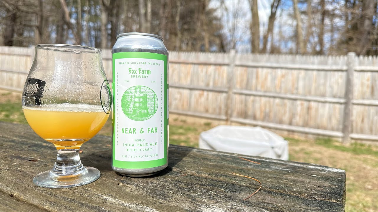 Fox Farm Brewery Near & Far Double IPA Review - YouTube