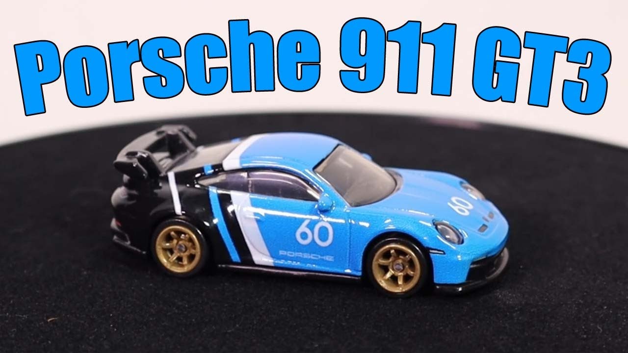 Hot Wheels Speed Machines Porsche 911 GT3 - YouTube
