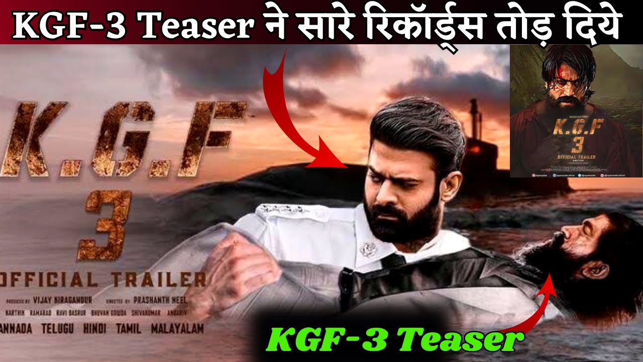 KGF 3 Announcement Teaser | KGF 3 Teaser Review | KGF Chapter 3 Teaser ...