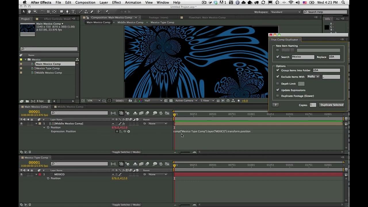 True Comp Duplicator v3 for After Effects - YouTube
