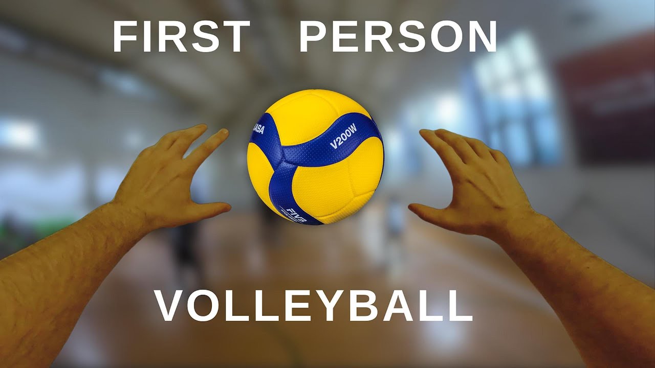 First Person Volleyball is Addicting | POV Volleyball Episode 2 - YouTube