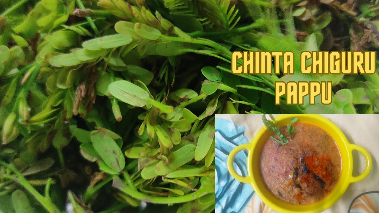 Chinta Chiguru Pappu | Chugur Dal | నోరుఊరించే చింతచిగురు పప్పు - YouTube