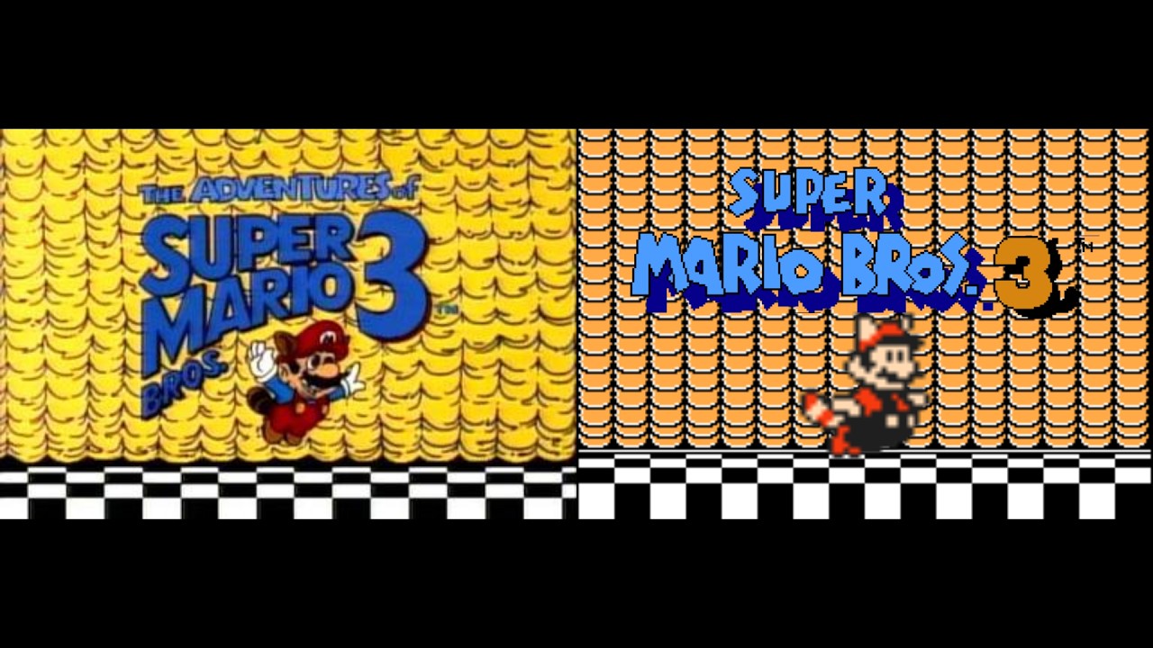 The Adventures Of Super Mario Bros 3. Intro - 8 Bit Demake - YouTube