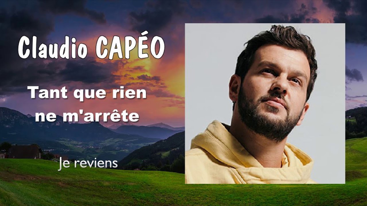 Claudio Capéo - Je reviens (Audio) - YouTube