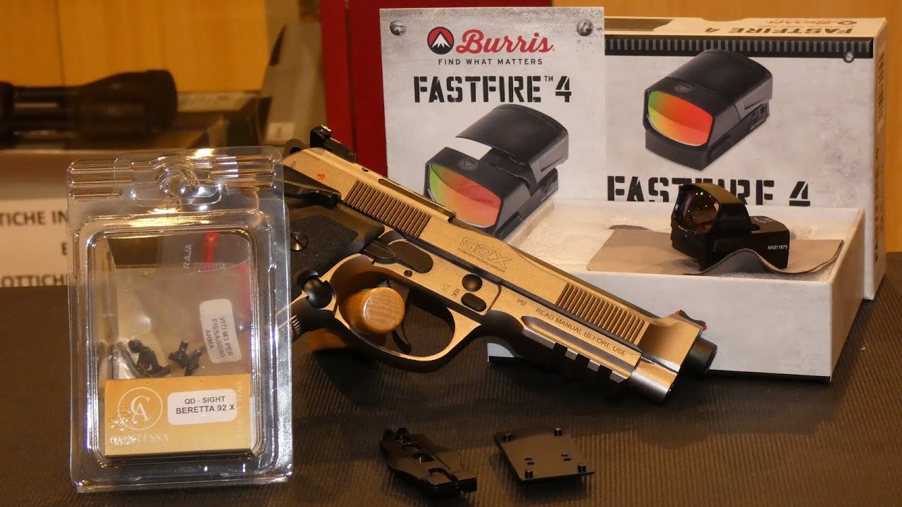 Test Nuovo Attacco Contessa Sgancio Rapido QD Pistola Semiauto Beretta ...