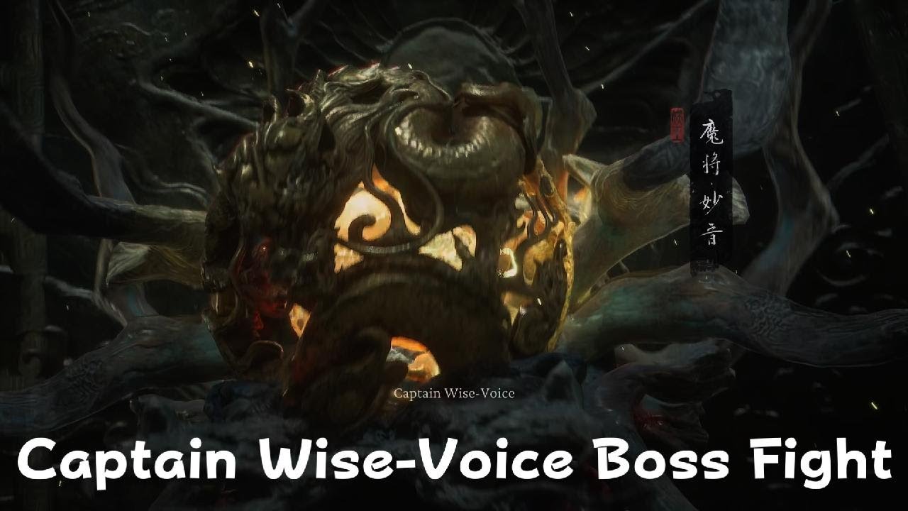 Black Myth: Wukong - Captain Wise-Voice Boss Fight - YouTube
