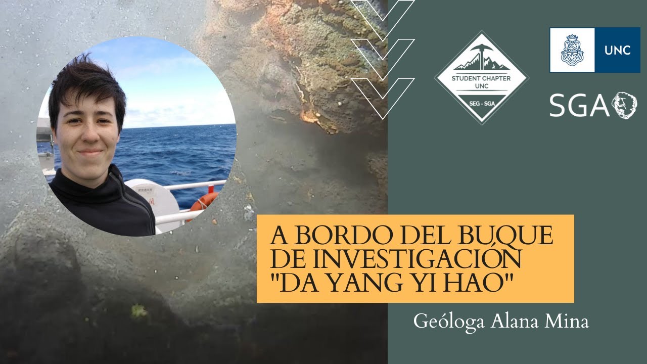 A BORDO DEL BUQUE DE INVESTIGACIÓN "DA YANG YI HAO" - Geóloga Alana Mina - YouTube