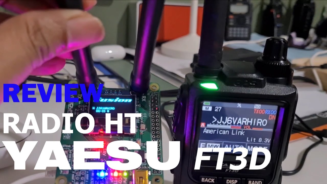 Review Radio HT Yaesu FT3D, kelebihan dan kekurangannya... - YouTube
