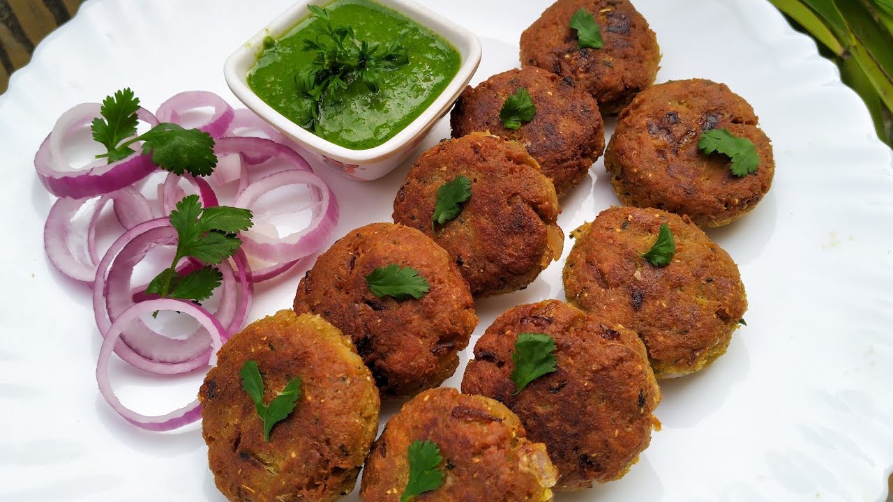 Soyabean cutlets l Healthy and tasty cutlets recipe l Soya chunks ...