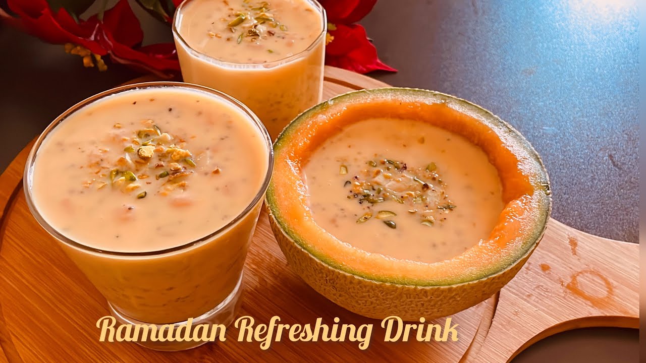 EID SPECIAL DRINK "Refreshing Musk Melon Sharbat Recipe: Beat the Heat ...