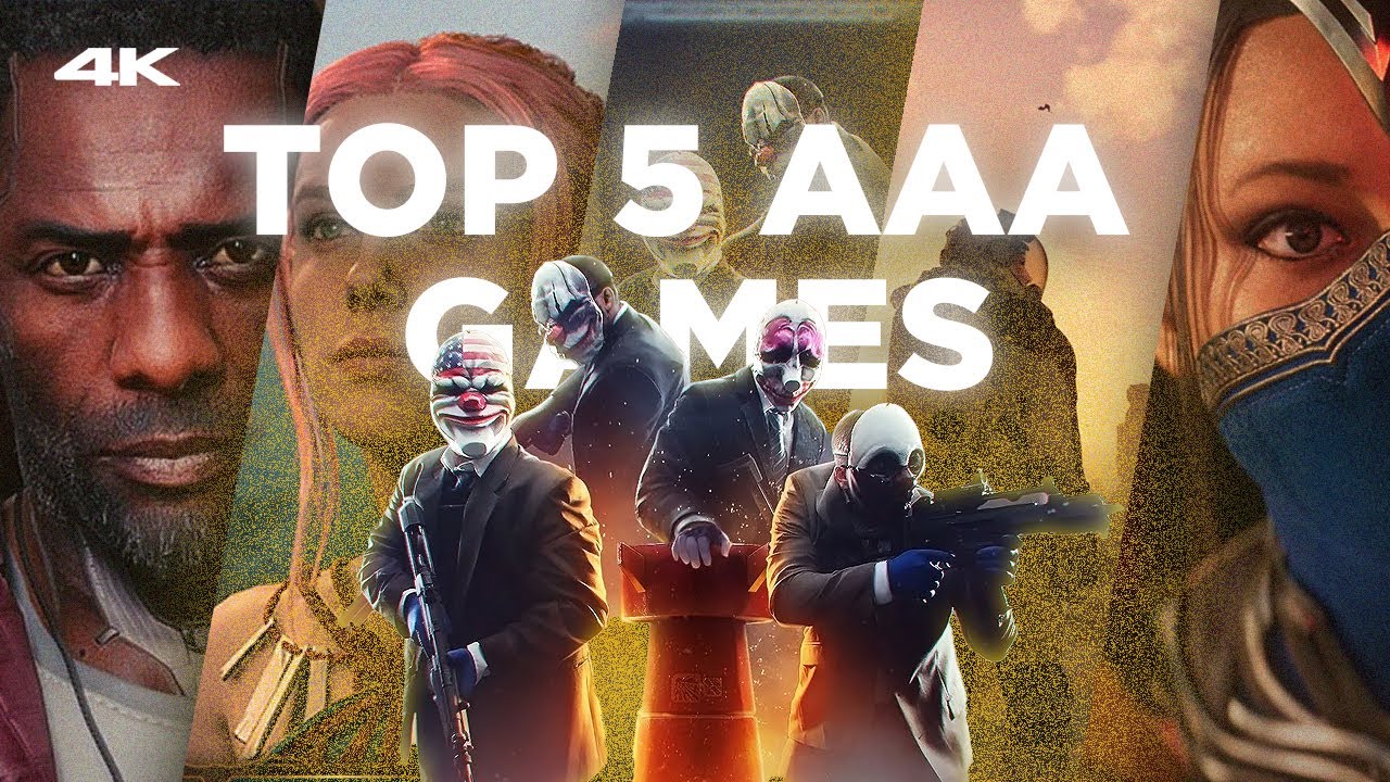 Top 5 AAA Games You Can't Miss! - YouTube