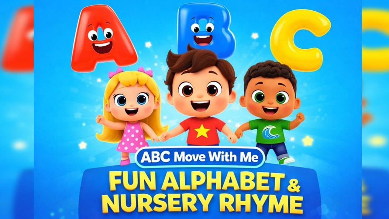 ABC Move With Me | Fun Alphabet & Nursery Rhyme - YouTube