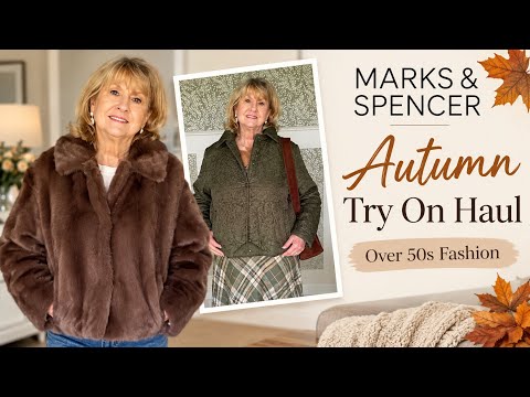 Marks & Spencer Autumn Try On Haul 🍂 | Fabulous Fashion for Over 50s 