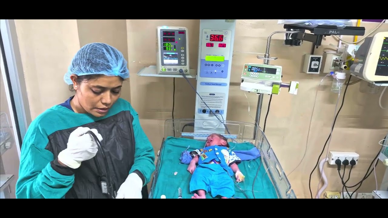 Newborn # feeding intolerence # orogastric tube insertion #procedure # ...