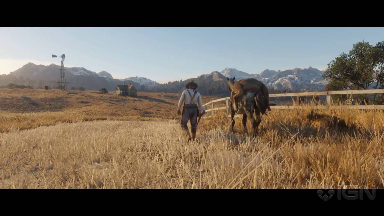 More Scenes From Red Dead Redemption 2 - YouTube