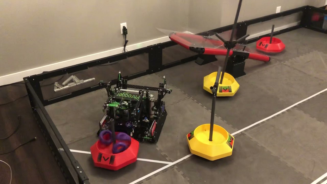 VEX Tipping Point: Right Side Autonomous - Team 56003X - YouTube