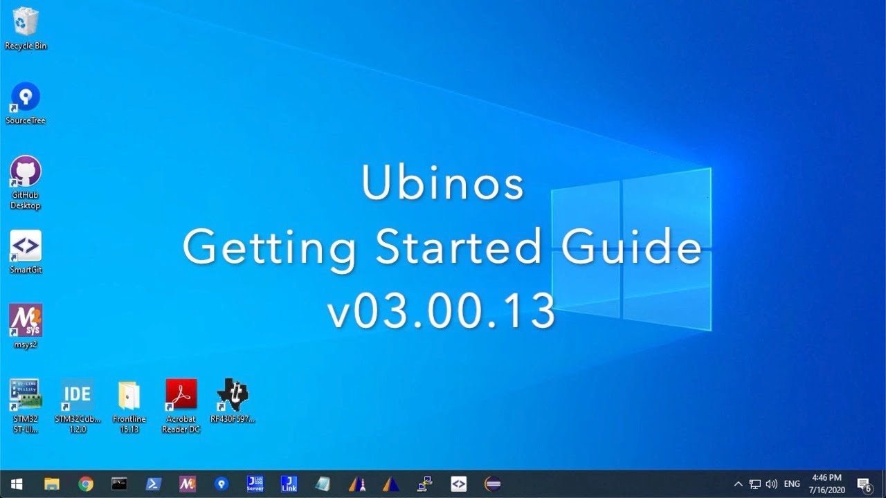 Ubinos - Getting Started Guide - v03.00.13 - YouTube
