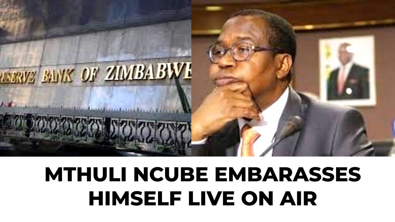 MTHULI NCUBE EMBARASSES HIMSELF LIVE ON AIR - YouTube