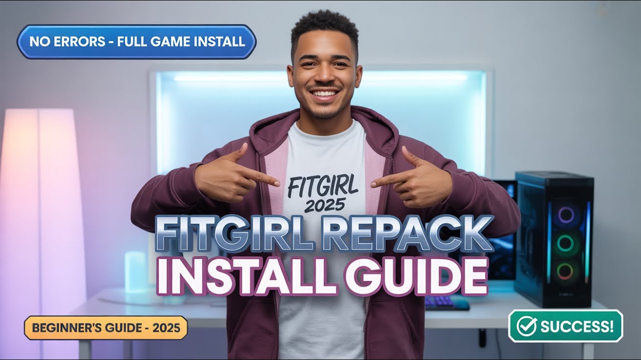 How to Install Any FitGirl Repack Game Without Errors (2025) – Complete ...