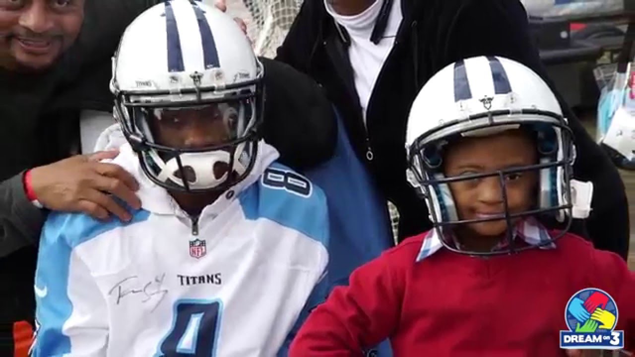 Dream On 3, HRHS, & Titans Make a Dream Come True! - YouTube