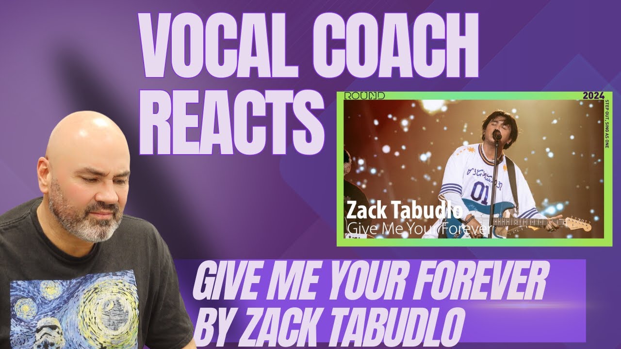 Vocal Coach Reacts: Zack Tabudlo's Soul-Stirring Live Performance of ...