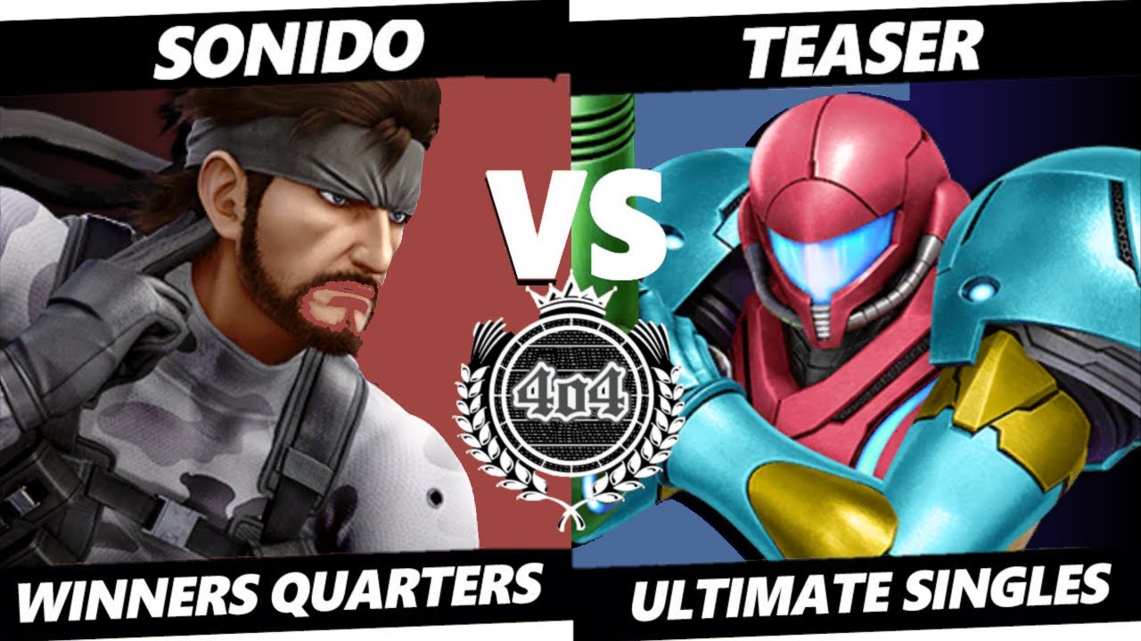 4o4 Smash Night 79 - Sonido (Snake) vs Teaser (Samus, Dark Samus ...