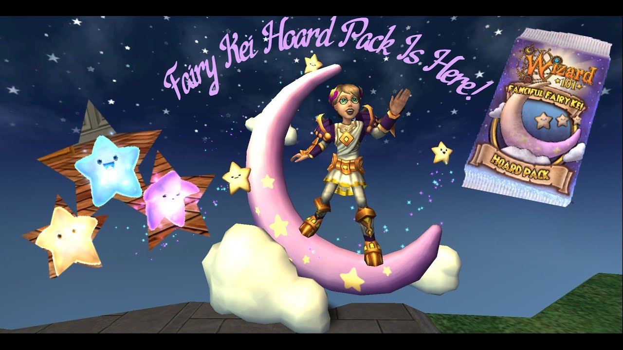 Wizard101: Fanciful Fairy Kei Pack Opening - YouTube