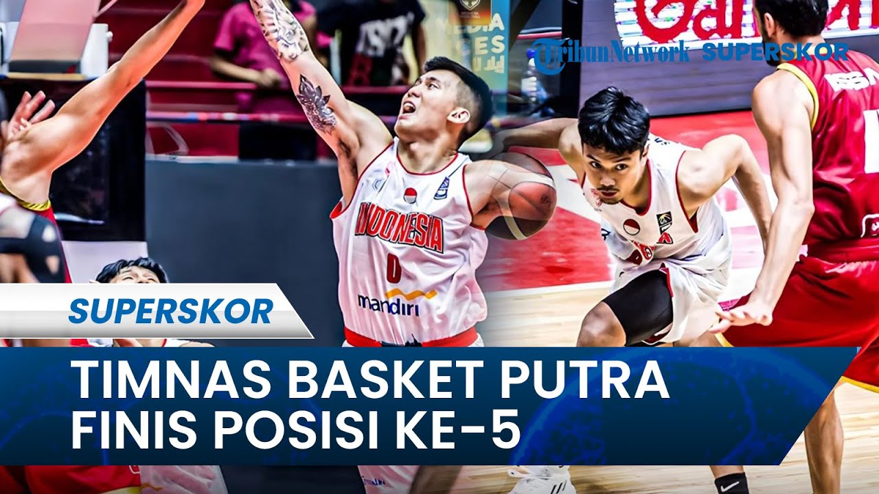Timnas Basket Putra Indonesia Finish Posisi Kelima di Pra Kualifikasi ...