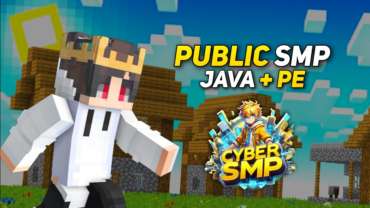 Minecraft public server 🛑 live|| Day 1 || java/pocket 1.20+ | Cyber SMP ...