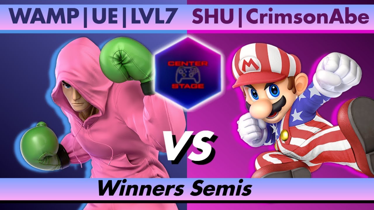 Center Stage #86 - WAMP UE LVL7 (Little Mac) vs SHU CrimsonAbe (Mario ...