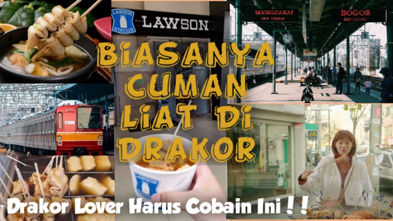 Pertama Kali Nyobain Odeng Lawson di Stasiun , Berasa Piknik Ala-Ala 🚉 ...