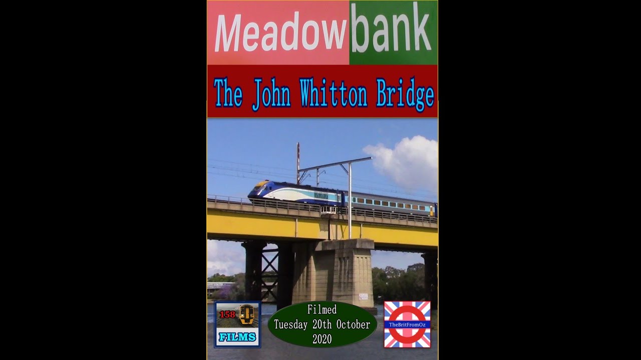 158F: Meadowbank - The John Whitton Bridge (20/10/20) - YouTube