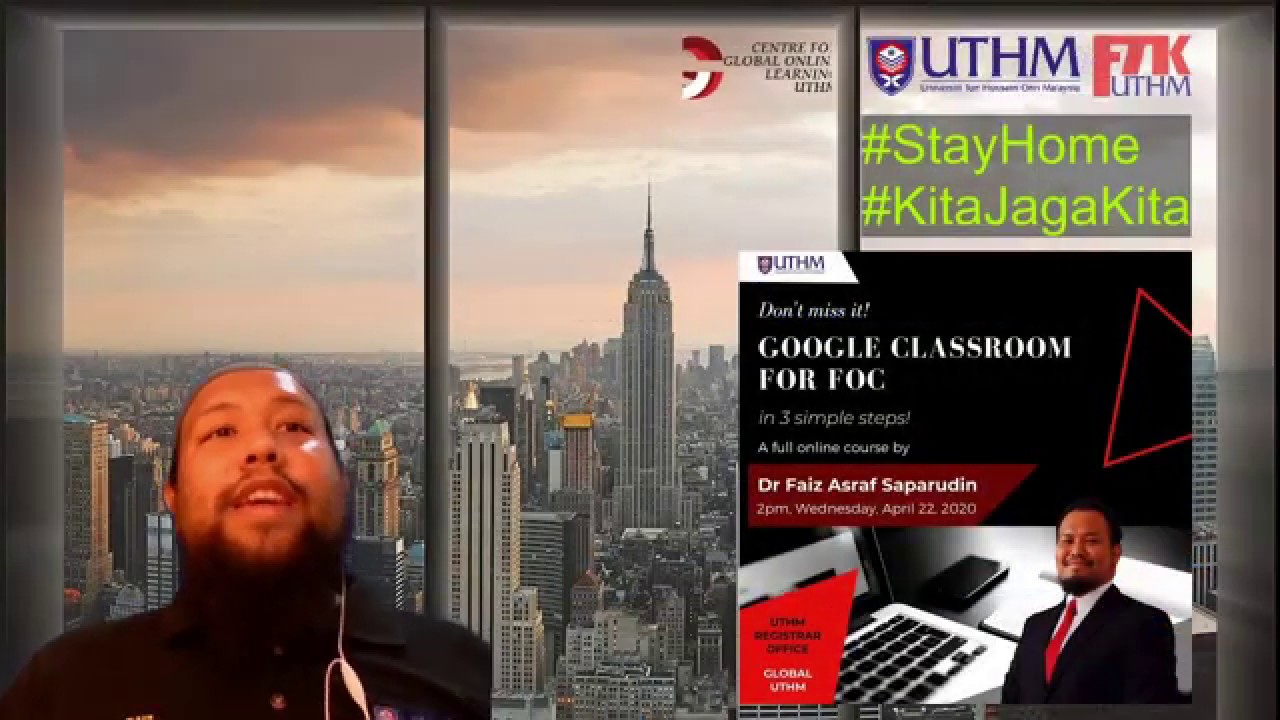 GC4FOC Part1.1b Create YOUR First Google Classroom - YouTube