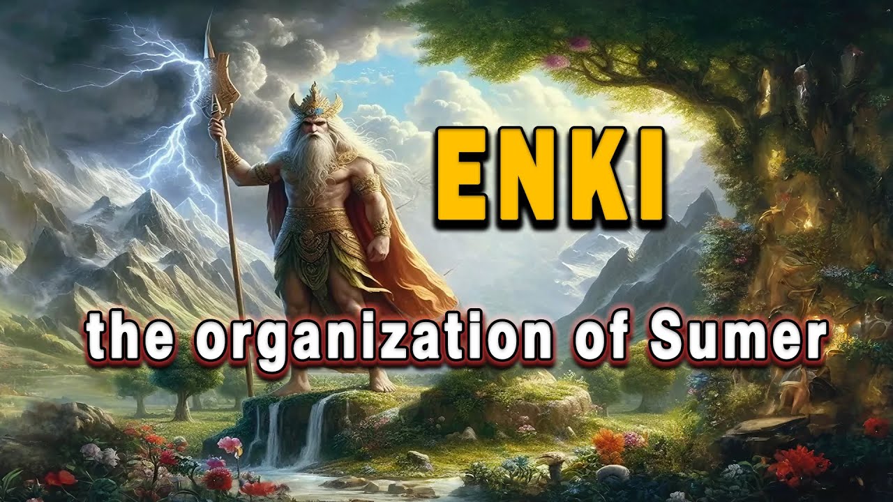 Enki the leader of the Anunnaki gods and the legend of Sumer ...