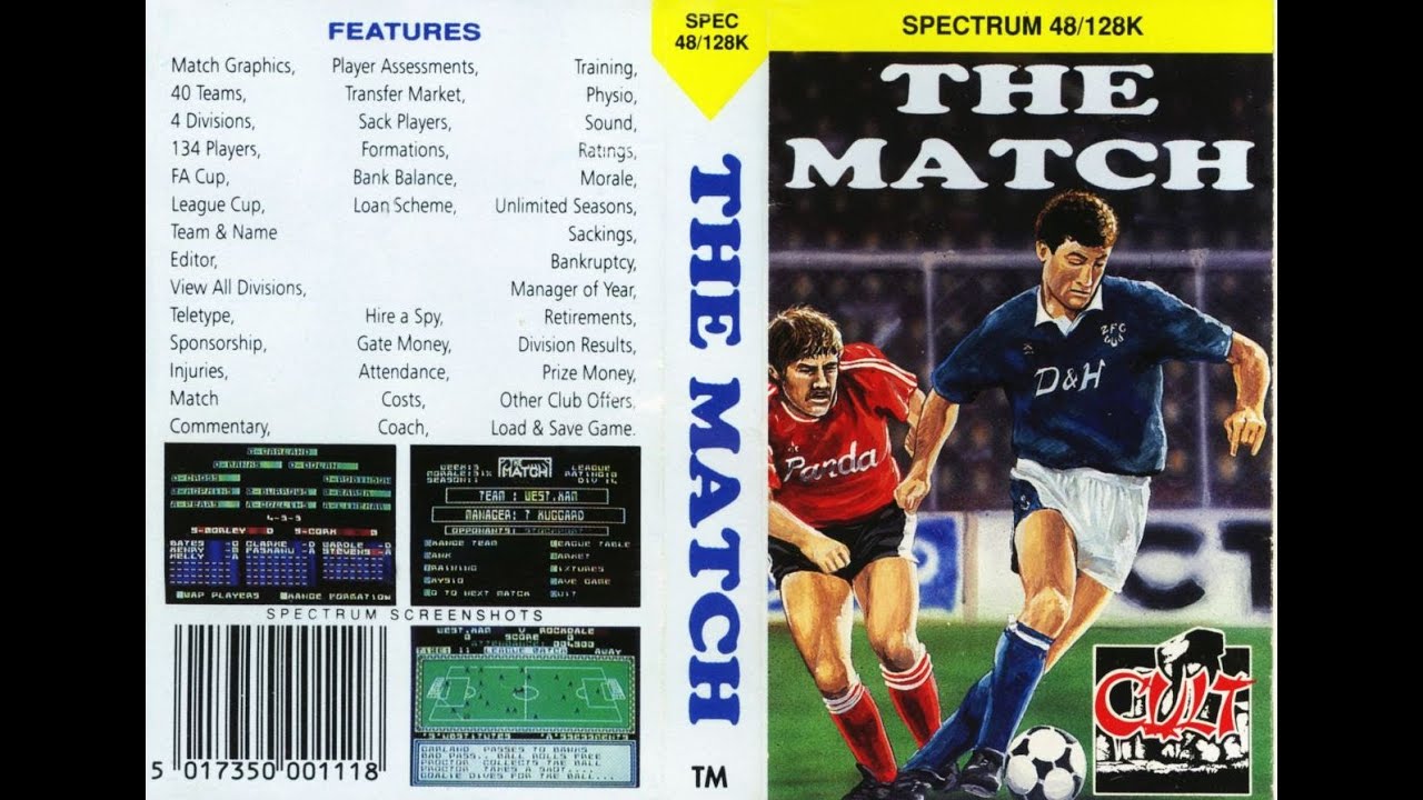 Retro Gaming Ep 19: The Match (ZX Spectrum 48k 1991) - YouTube