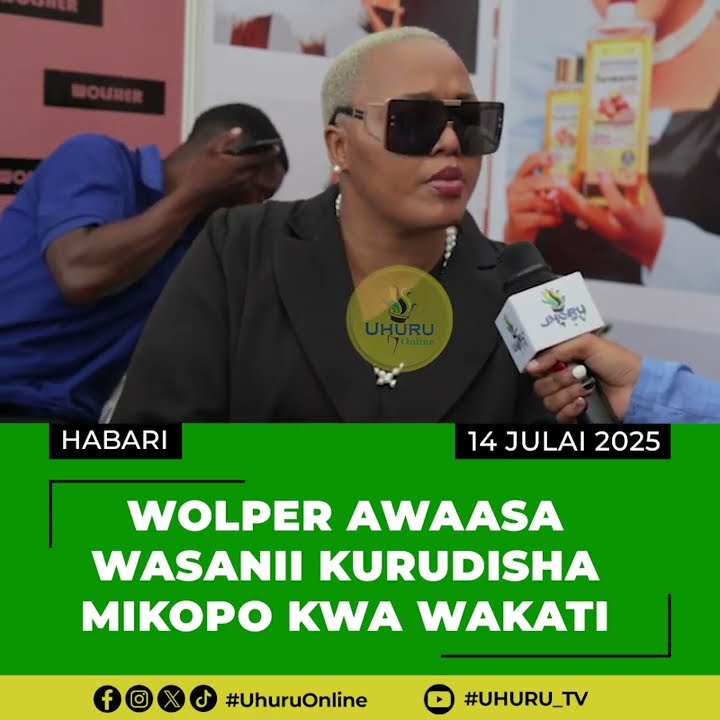 WOLPER AWAASA WASANII WANAOCHELEWA KURUDISHA MIKOPO KWA WAKATI - YouTube
