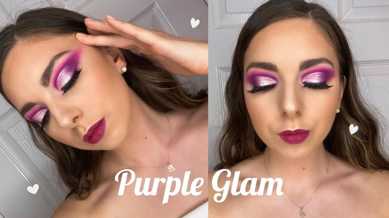PURPLE MAKEUP TUTORIAL 💜 - How I Created This Look - YouTube